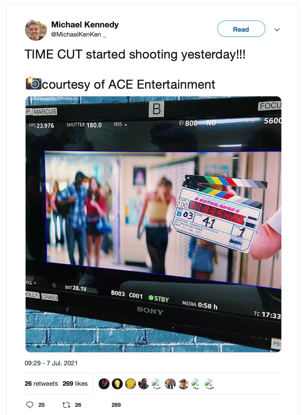 Time Cut: Deleted Behind The Scenes Photo And Details About The 2024 ...